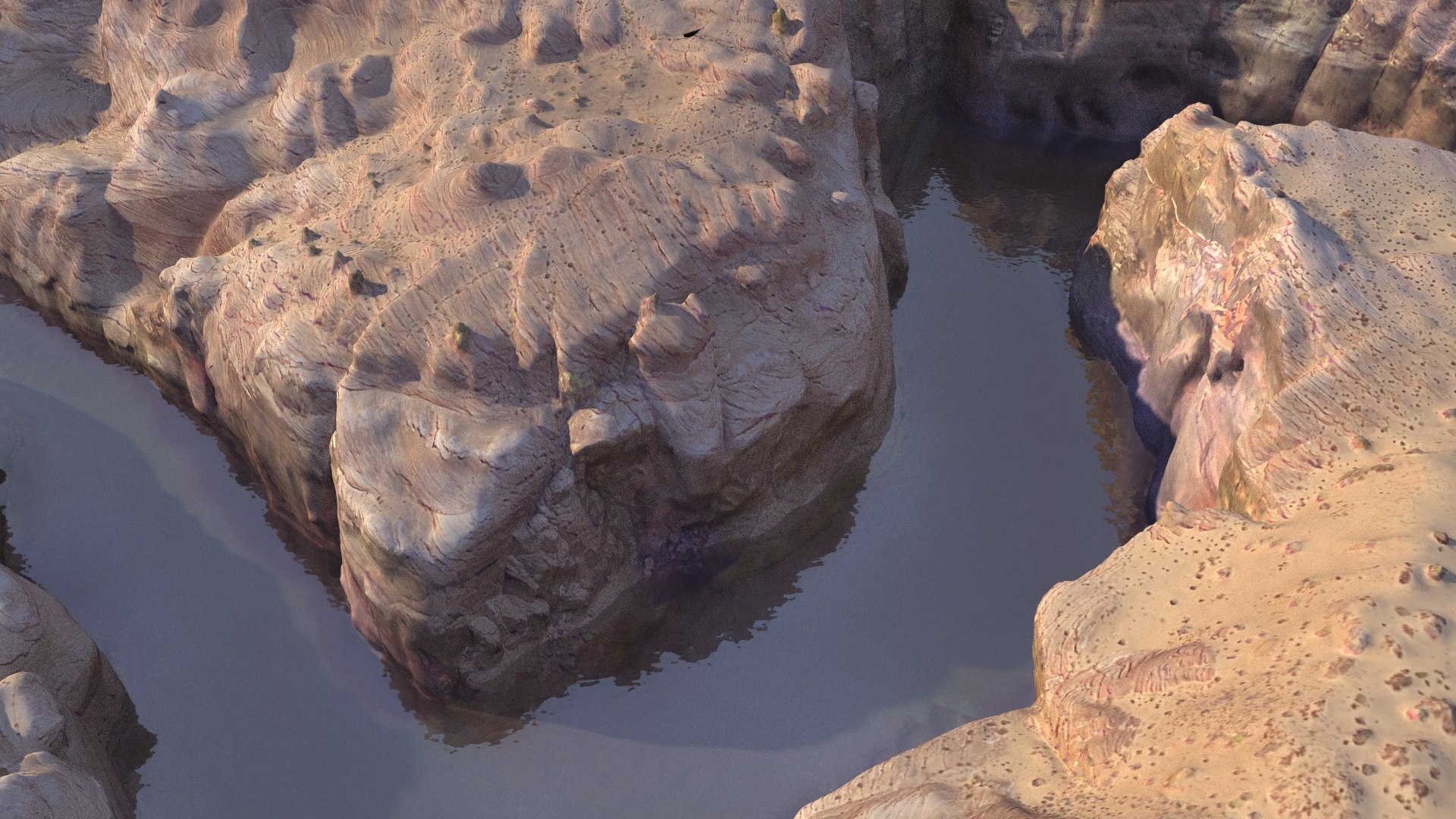 3D Model Canyon Landscape - TurboSquid 1709089