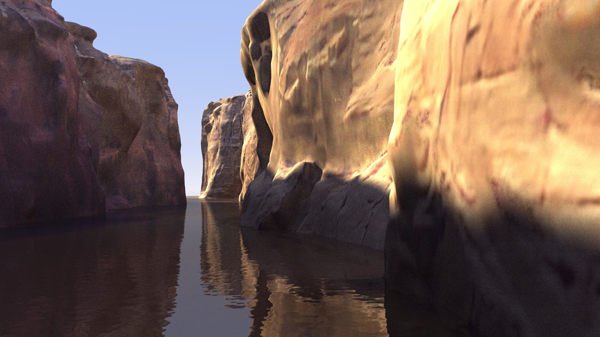 3D Model Canyon Landscape - TurboSquid 1709089