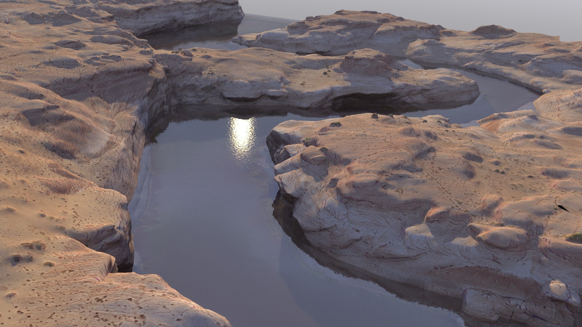 3D Model Canyon Landscape - TurboSquid 1709089