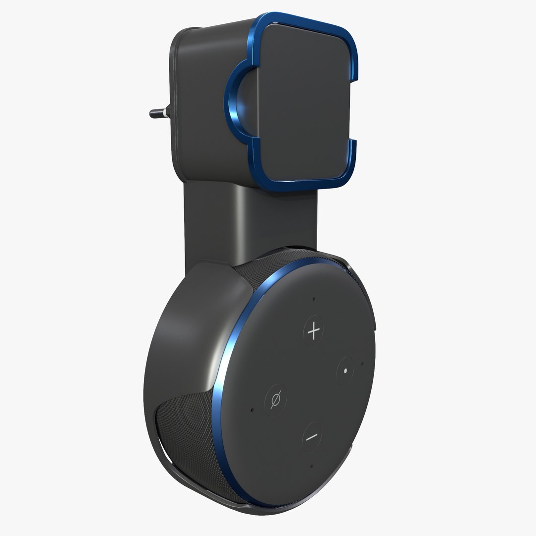 Echo Dot With Holder 3D Model - TurboSquid 1995138