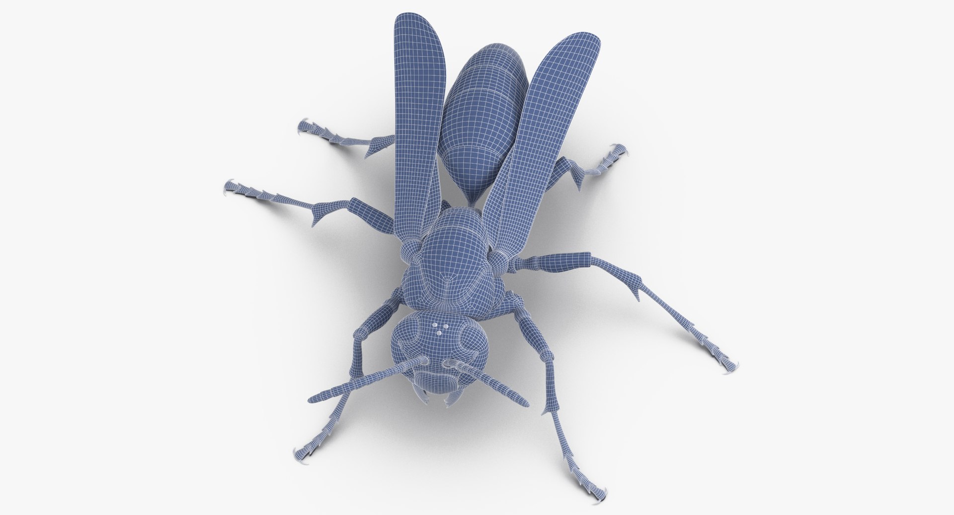 Paper Wasp Standing Model - TurboSquid 1367390