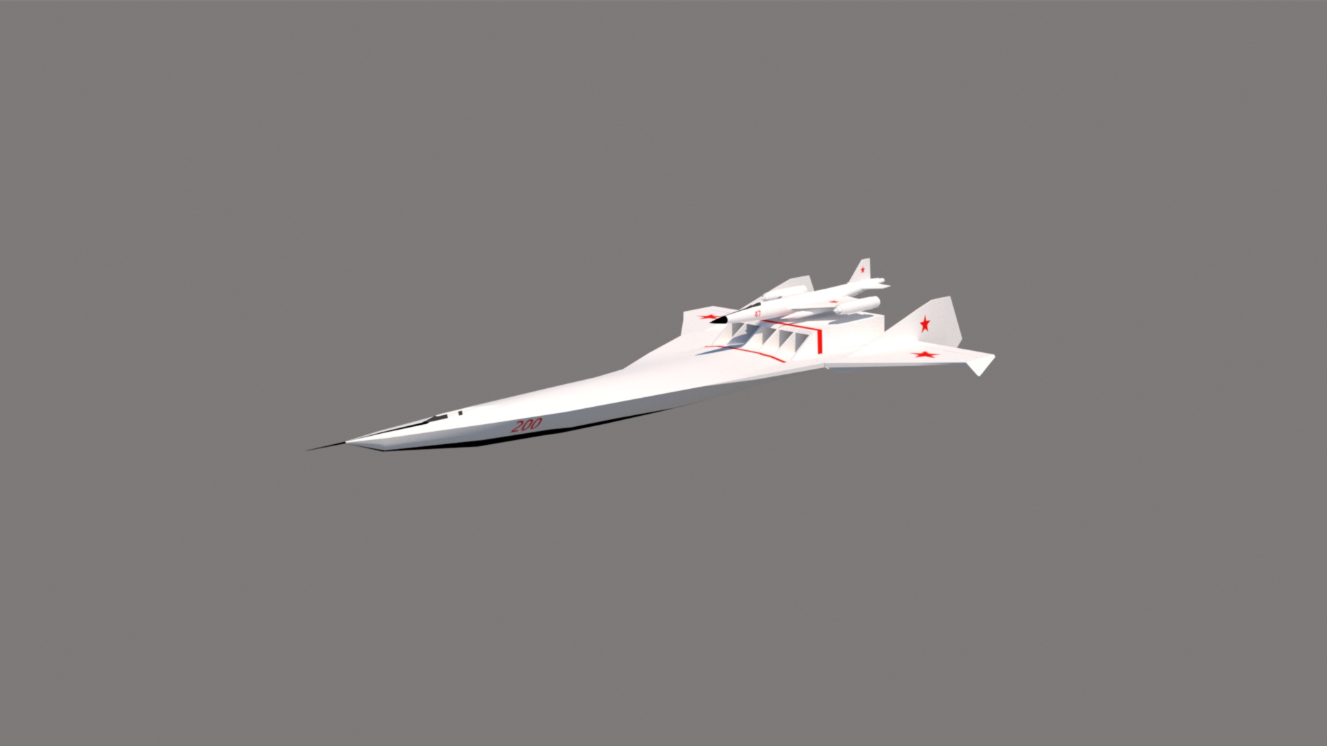 A57 Bartini 3D Model - TurboSquid 1829260