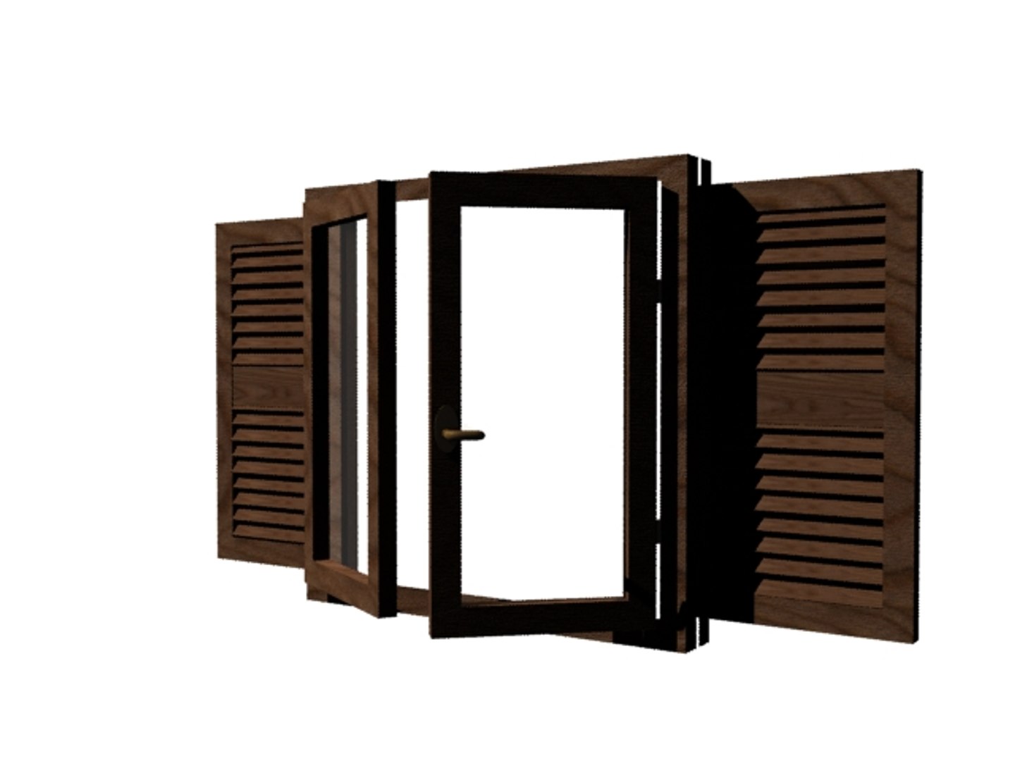 3d Model Italian Window
