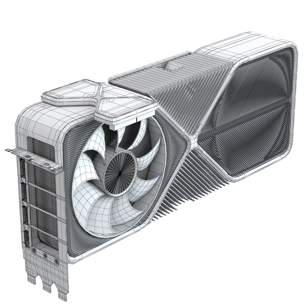 Nvidia Geforce RTX 3090 3D Model - TurboSquid 1738025