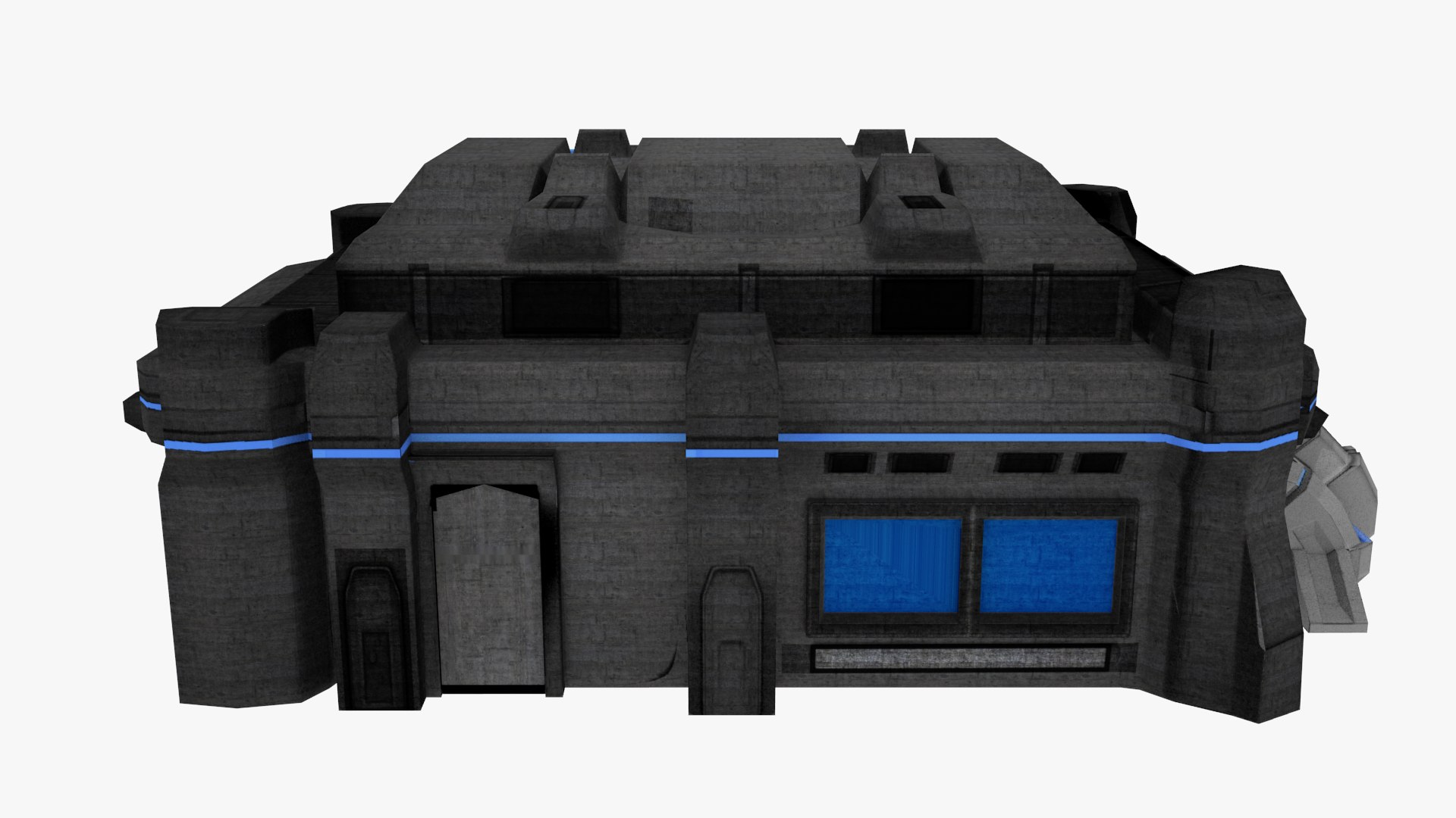 3D Sci-fi Bar - TurboSquid 1654775