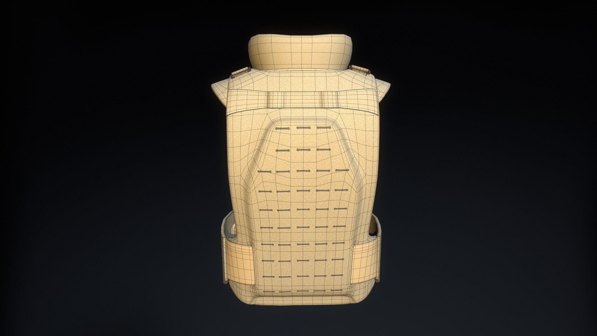 Military Vest 3D - TurboSquid 2215447