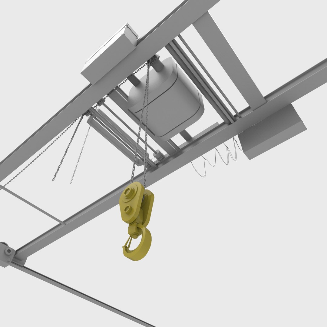3d Overhead Crane Model