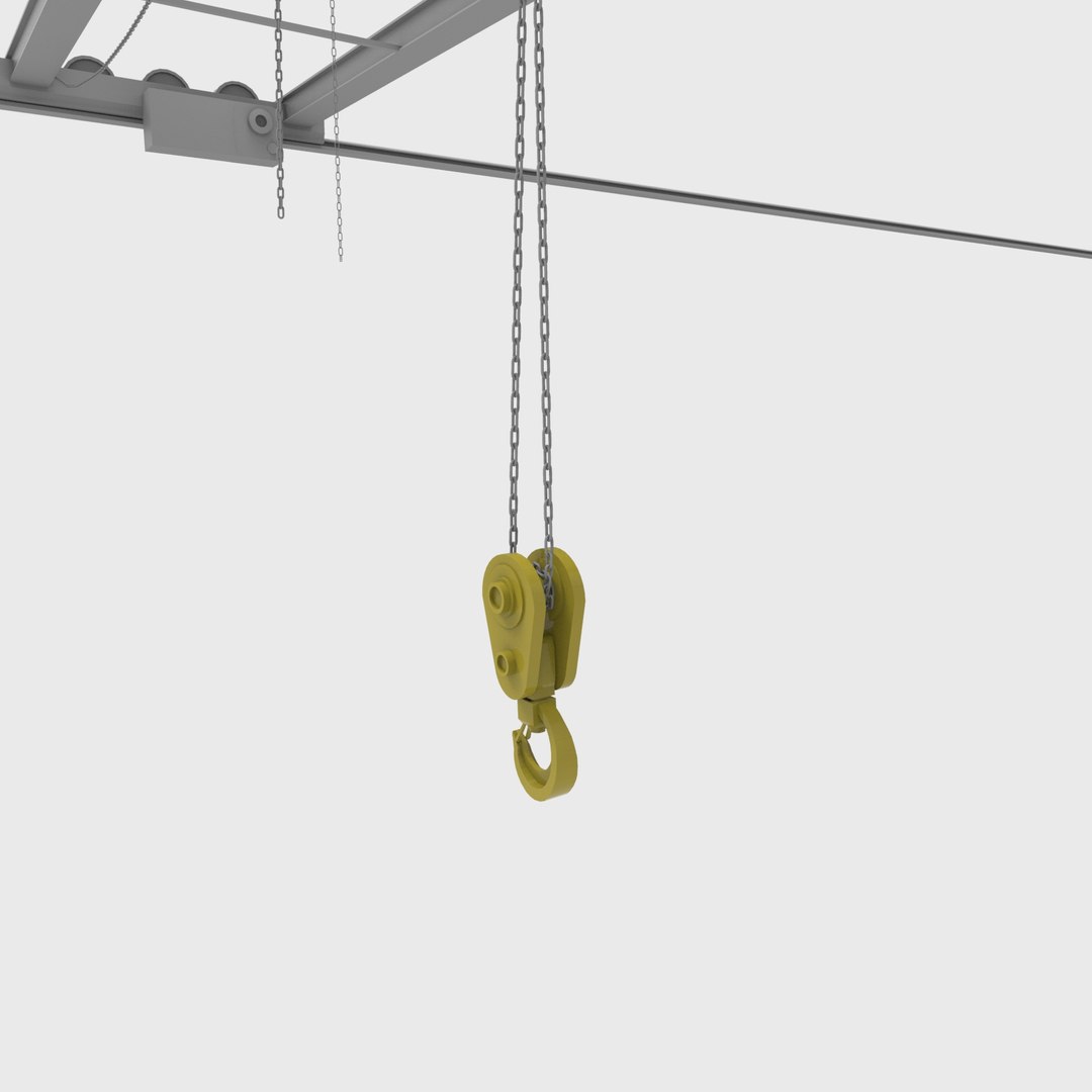 3d Overhead Crane Model