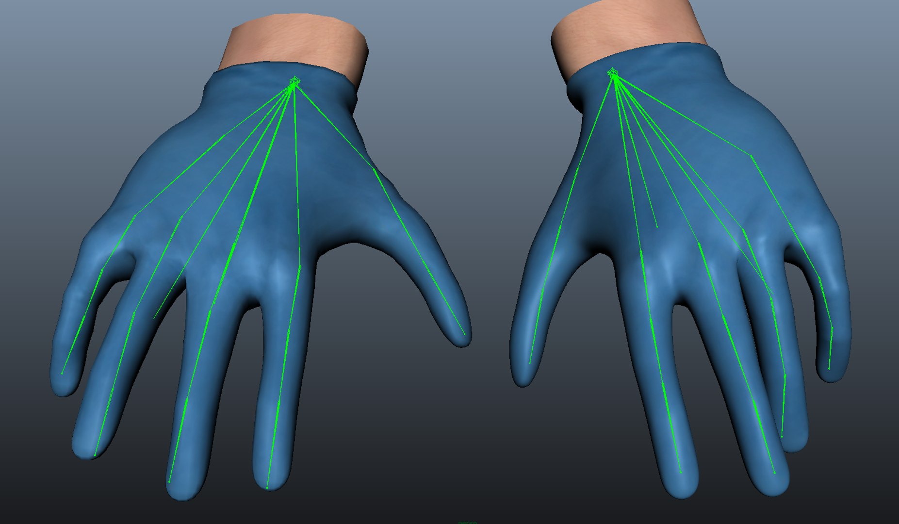VR Medical Hand Gloves 3D Rig Model Model - TurboSquid 1830715