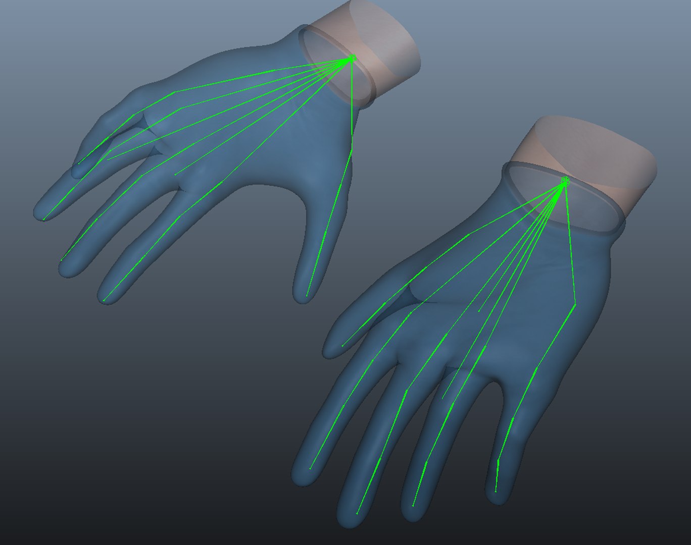 VR Medical Hand Gloves 3D Rig Model Model - TurboSquid 1830715
