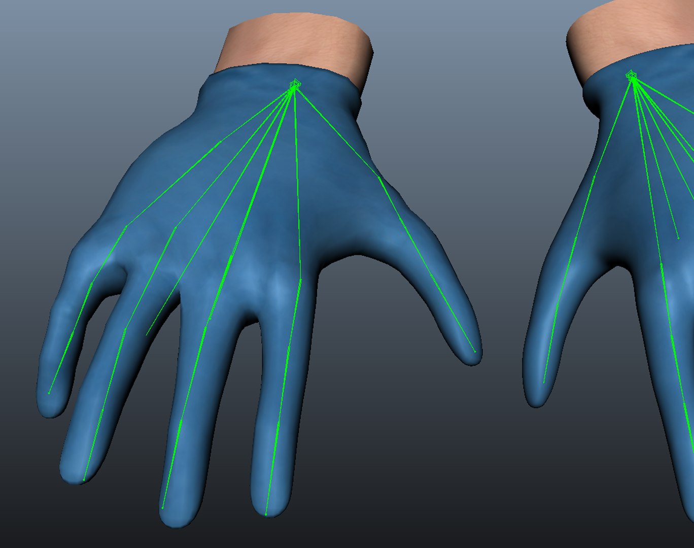 VR Medical Hand Gloves 3D Rig Model Model - TurboSquid 1830715