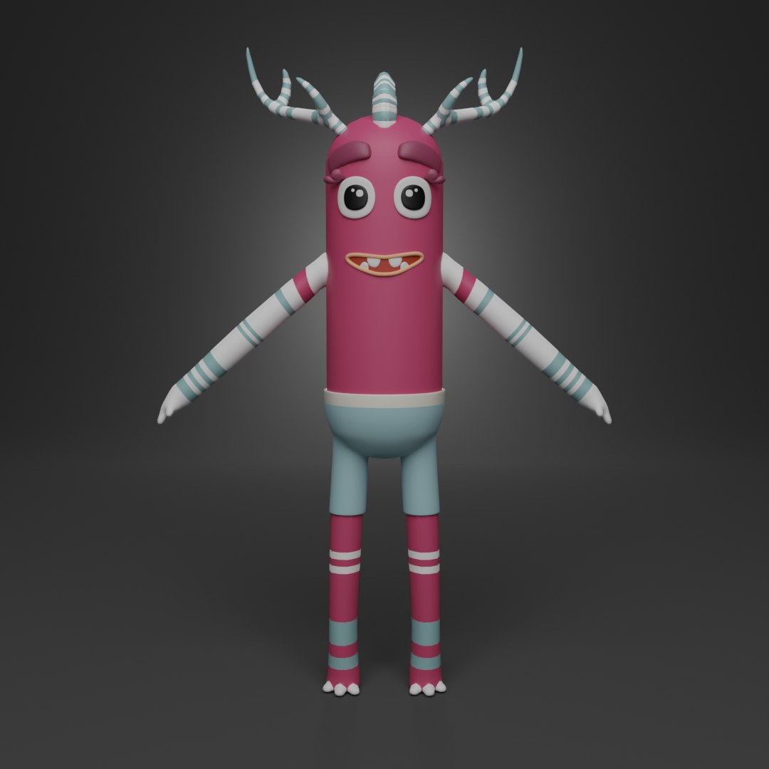 Creature Character 3D Model - TurboSquid 2203494