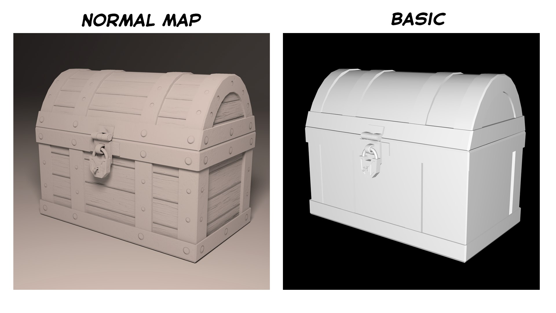 3D Old Chest Rusted - TurboSquid 1639662