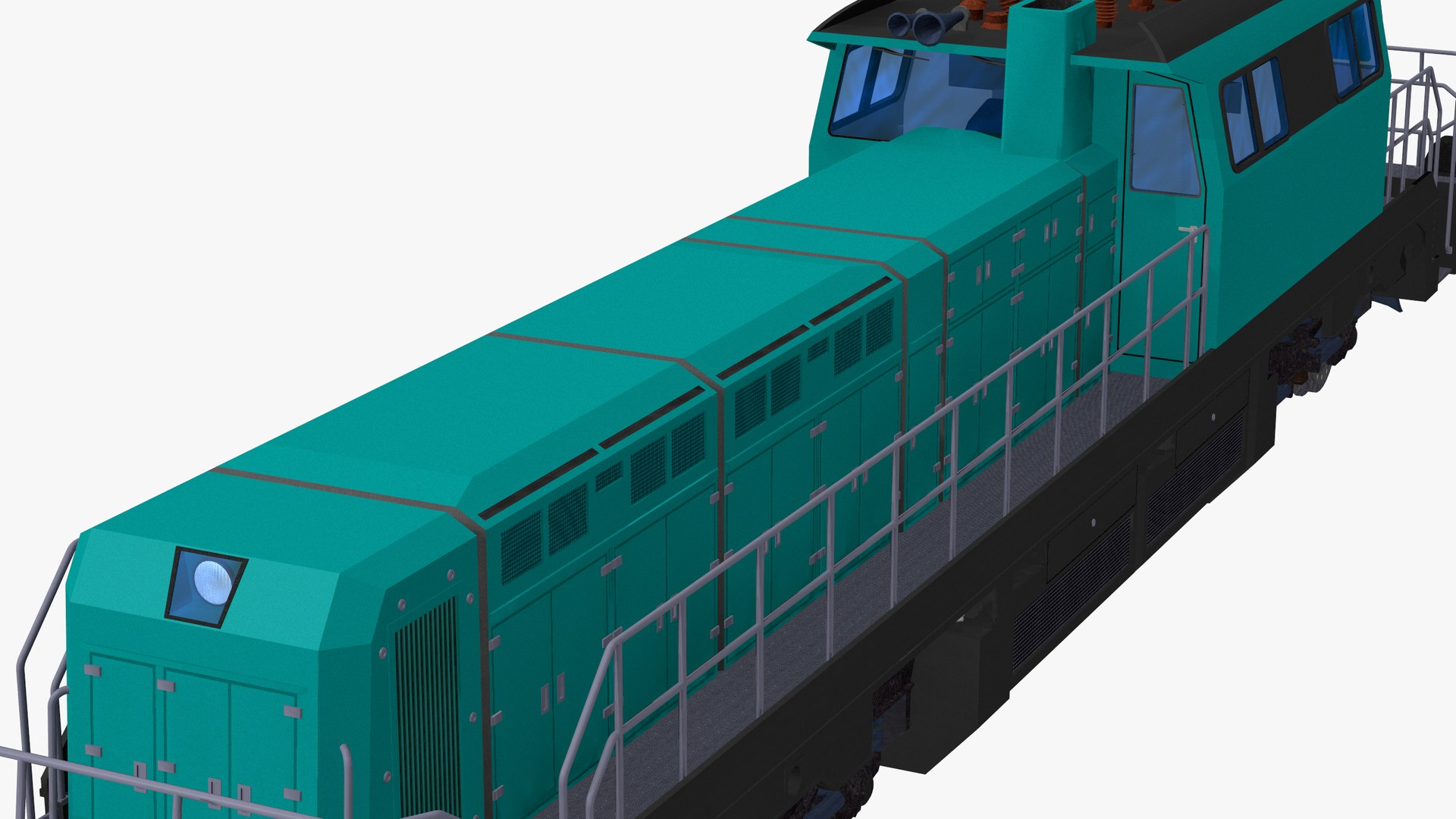 Vossloh Dm20 Modula - Electric Diesel And Lithium Cells - Locomotive 3D Model - TurboSquid 2044188