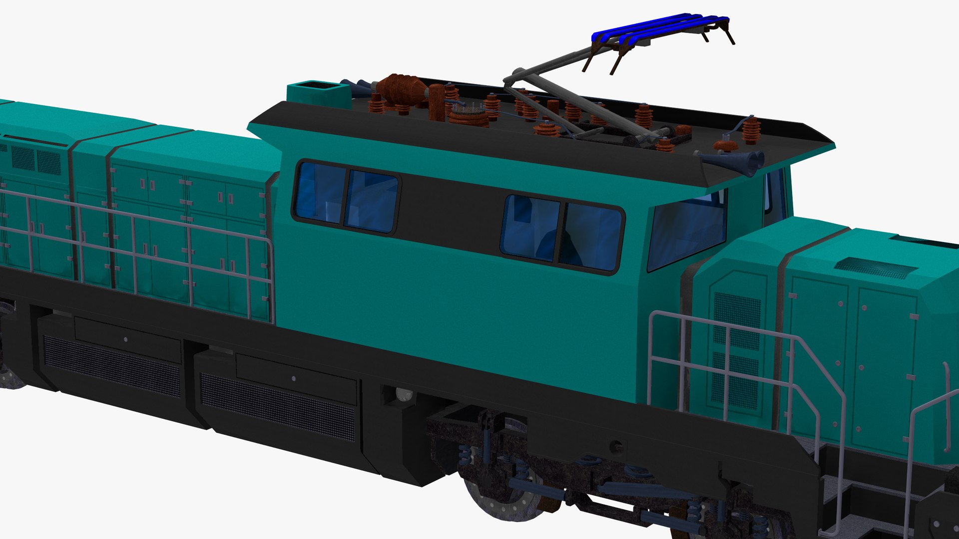 Vossloh Dm20 Modula - Electric Diesel And Lithium Cells - Locomotive 3D ...