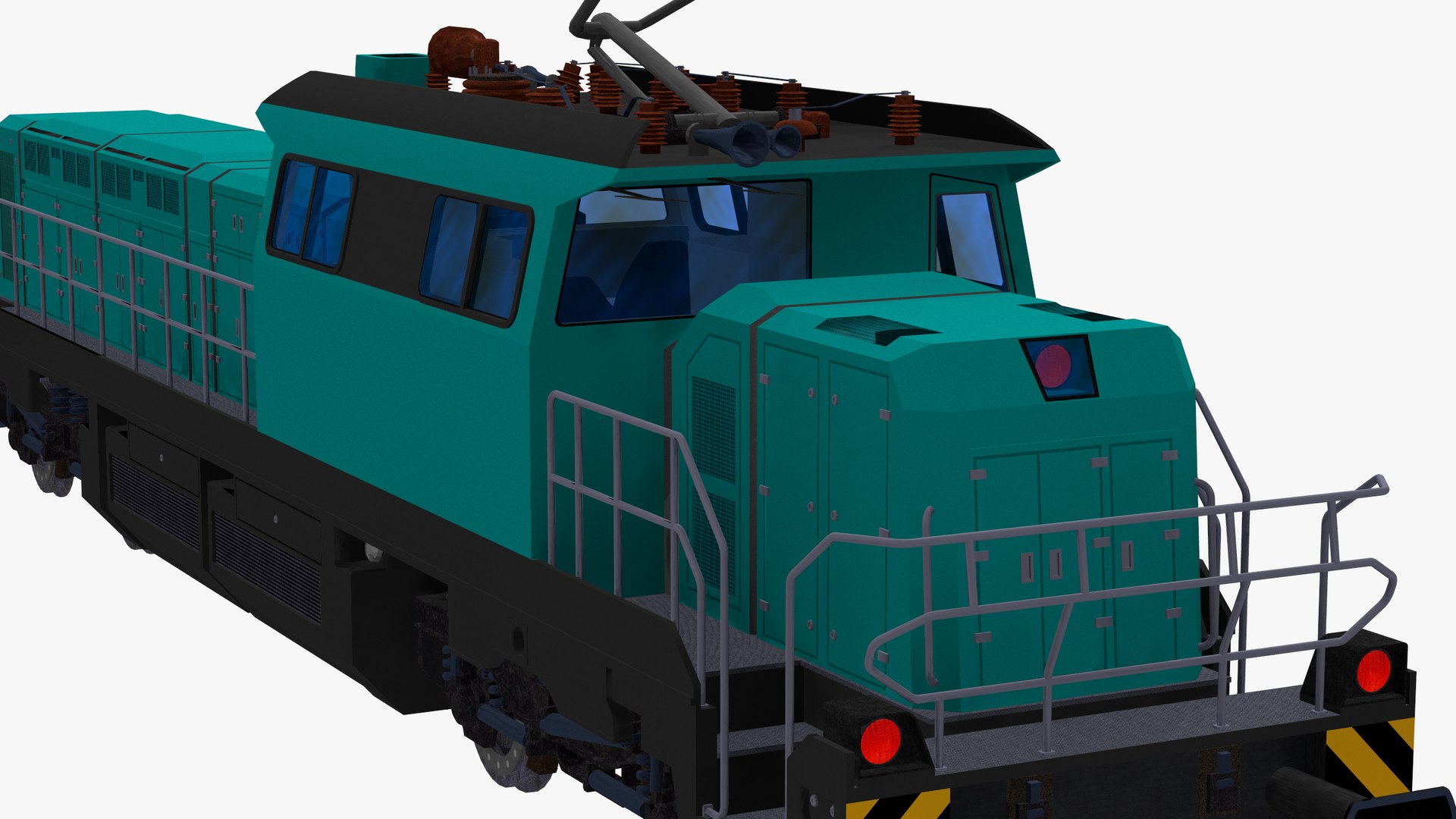 Vossloh Dm20 Modula - Electric Diesel And Lithium Cells - Locomotive 3D ...