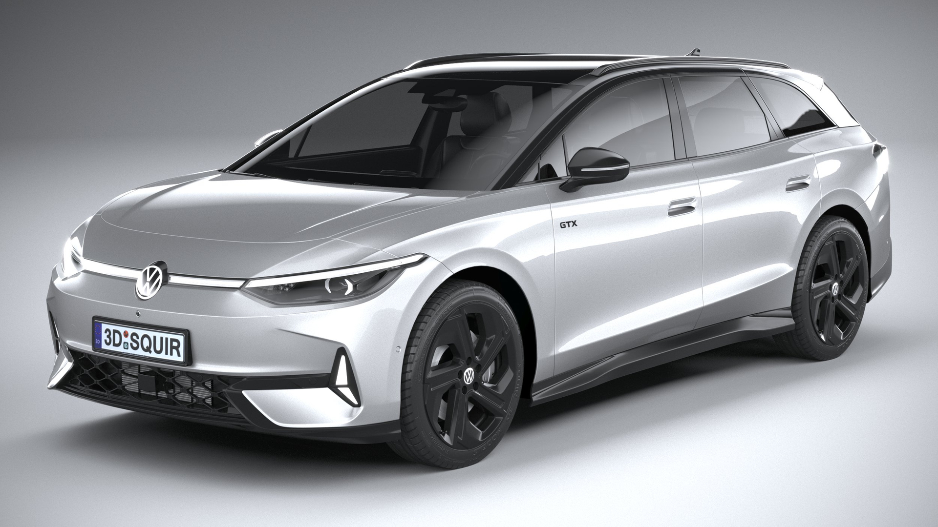 modelo 3d Volkswagen ID7 GTX Tourer 2025 - TurboSquid 2212471