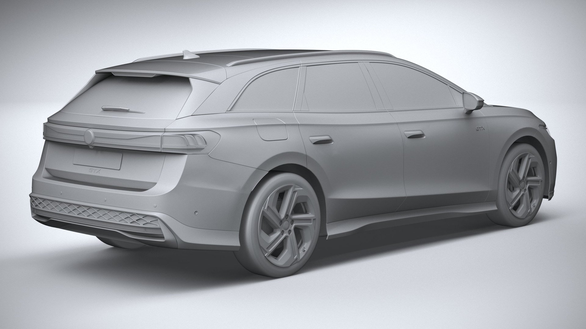 3D Volkswagen ID7 GTX Tourer 2025 - TurboSquid 2212471