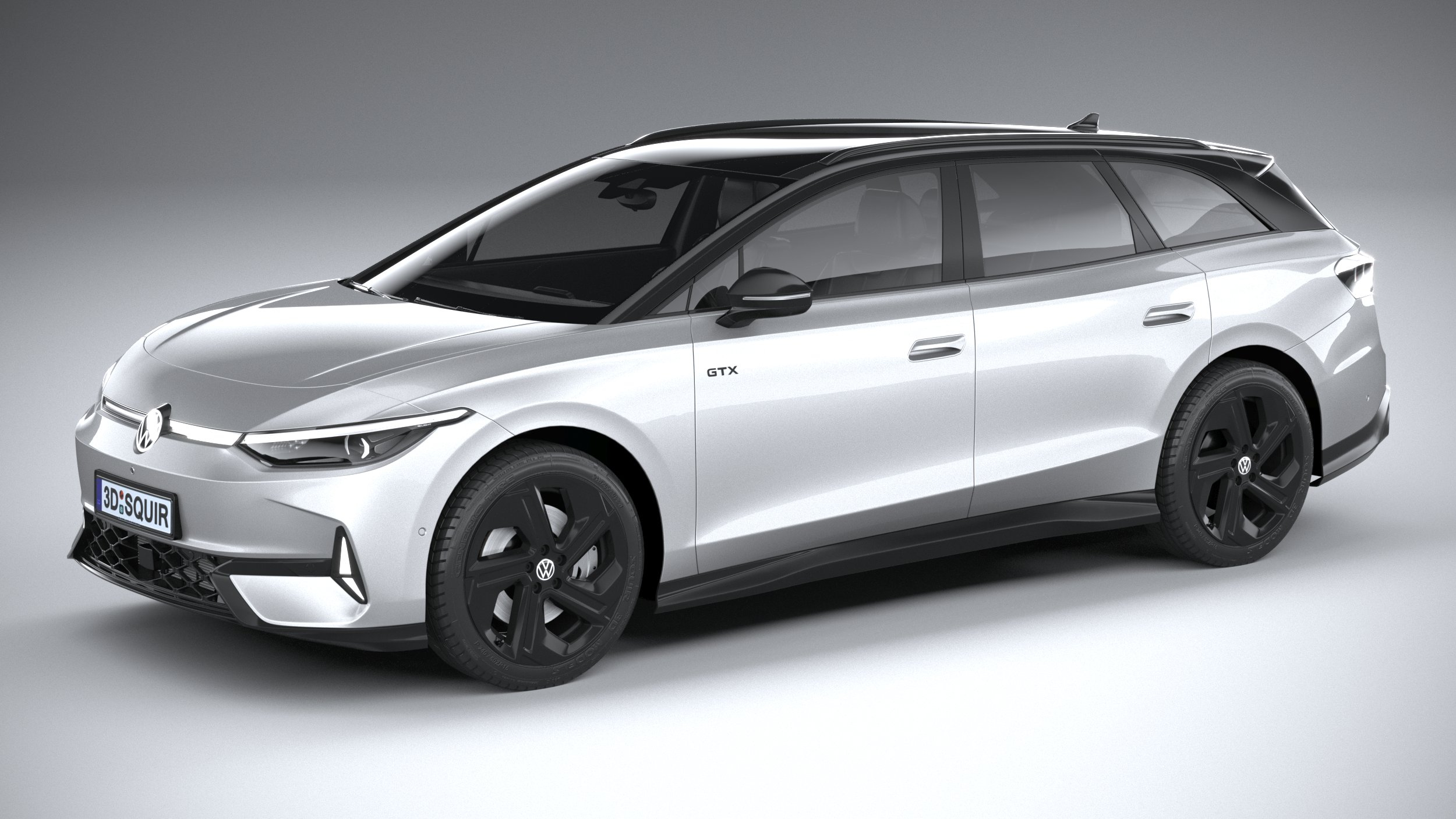 Volkswagen ID7 GTX Tourer 2025 3D-Modell - TurboSquid 2212471