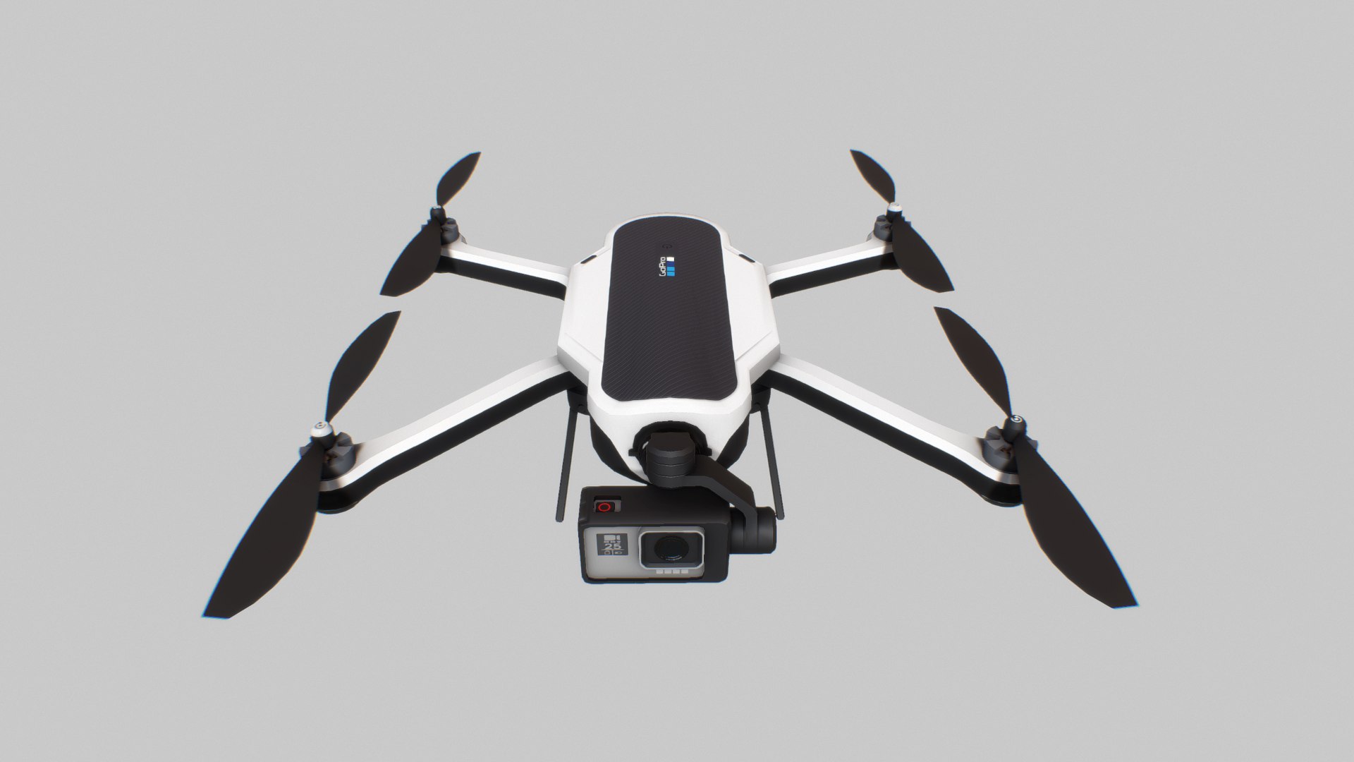 Gopro Aircraft Drone Quadcopter 3D Model - TurboSquid 1340034