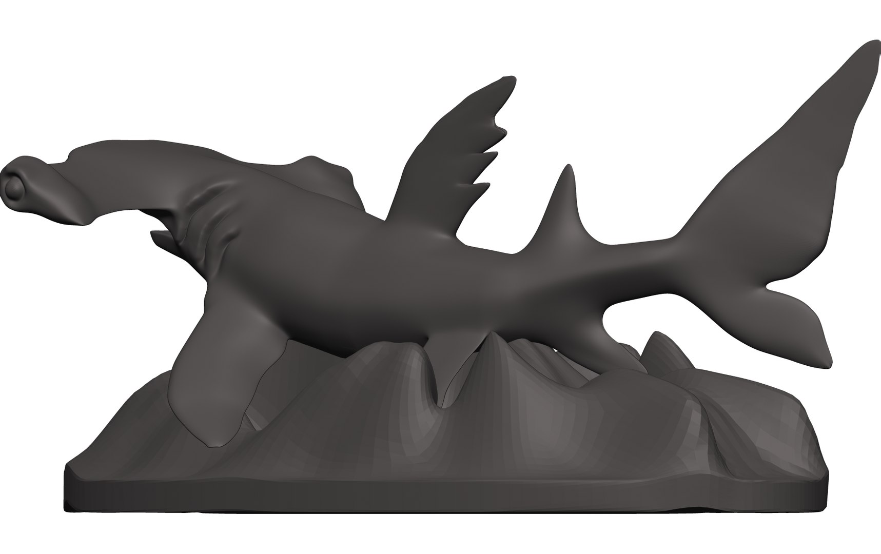 Hammerhead Shark 3D Model - TurboSquid 1850365