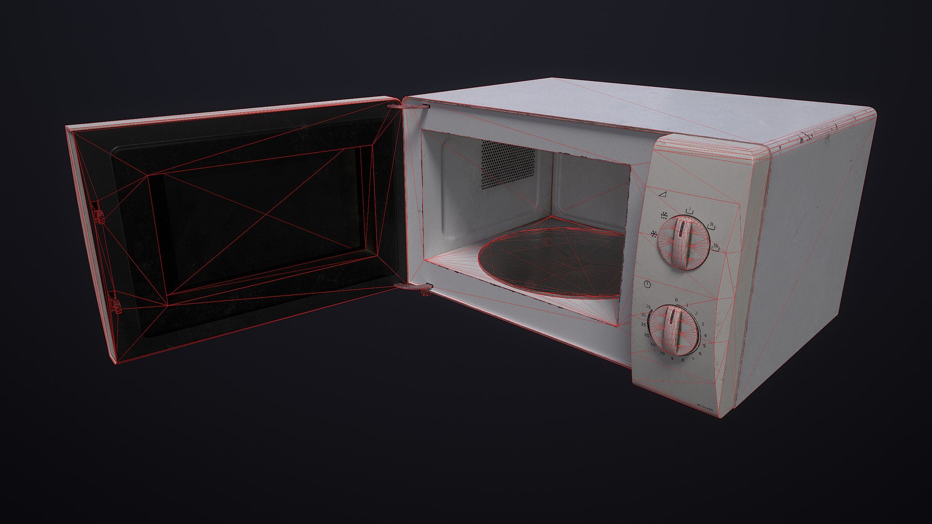 3D Microwave - TurboSquid 2013721