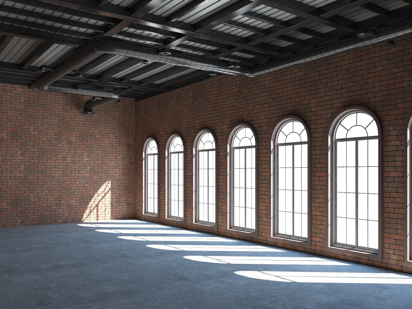 3D Loft Interior Scene 2 Model - TurboSquid 2095488