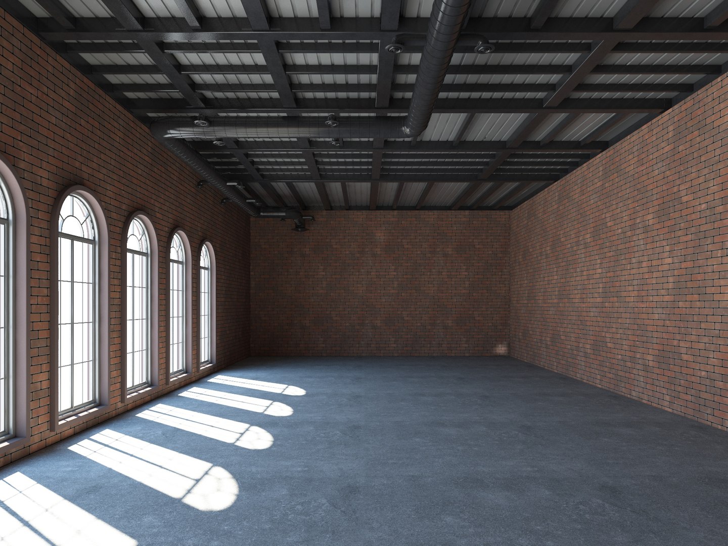 3D Loft Interior Scene 2 Model - TurboSquid 2095488