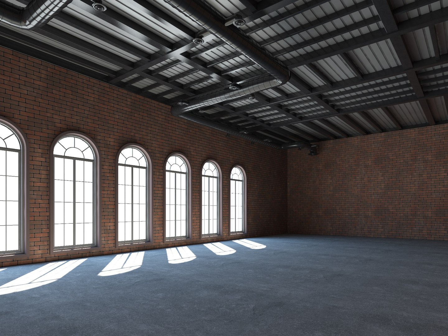 3D Loft Interior Scene 2 Model - TurboSquid 2095488