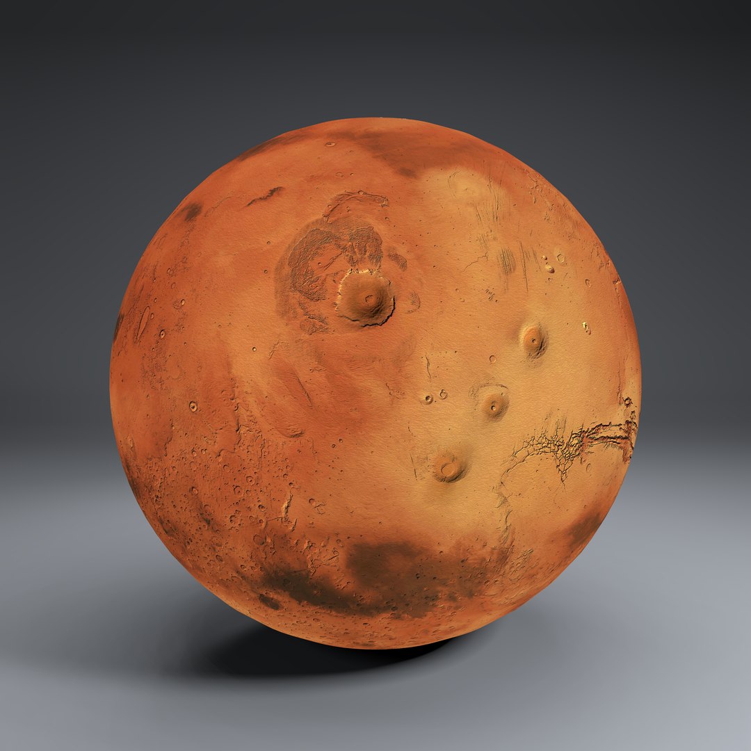 3D Model Mars 8k Globe - TurboSquid 1149393