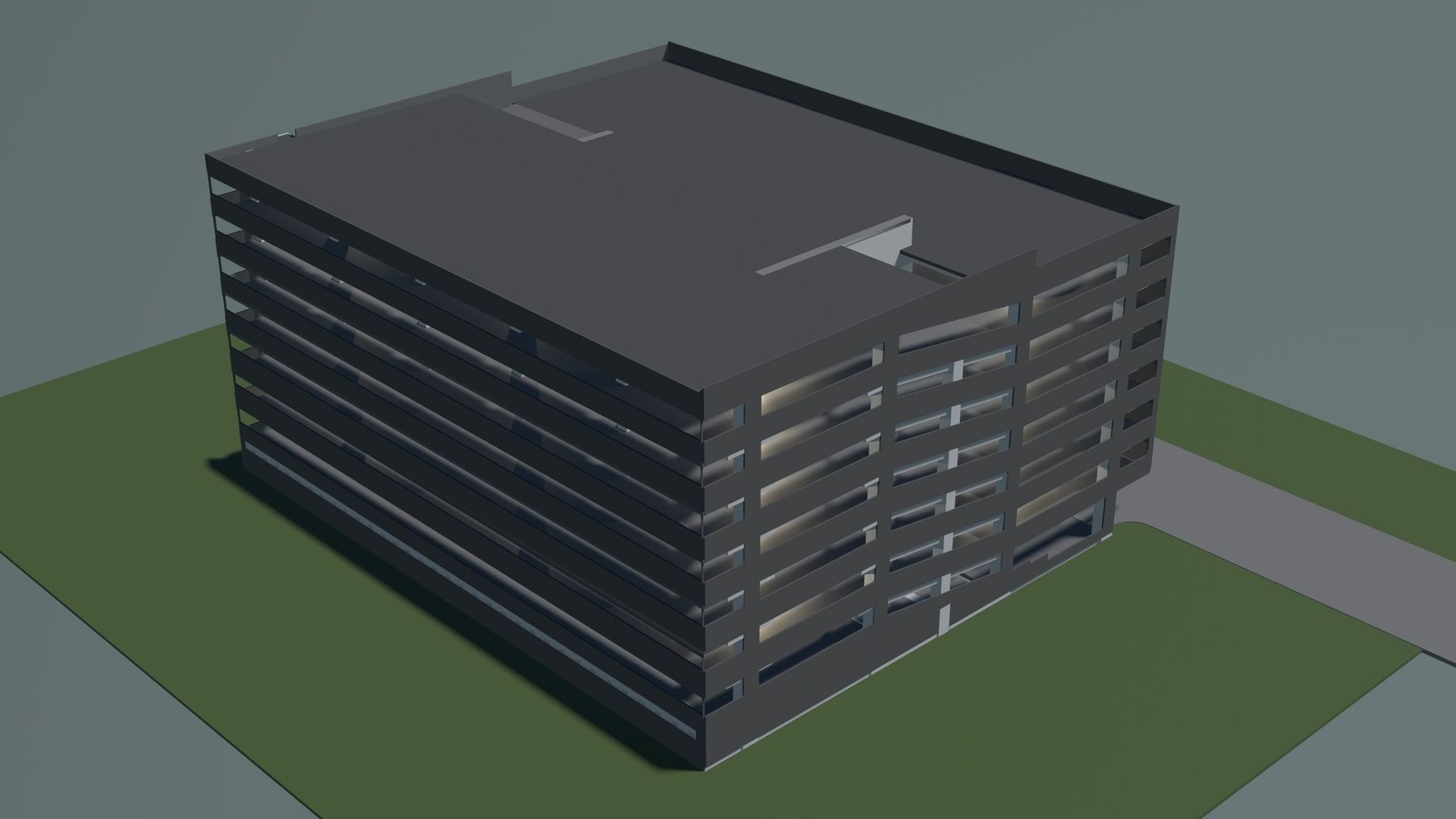 3D Parking Building Model - TurboSquid 1993226