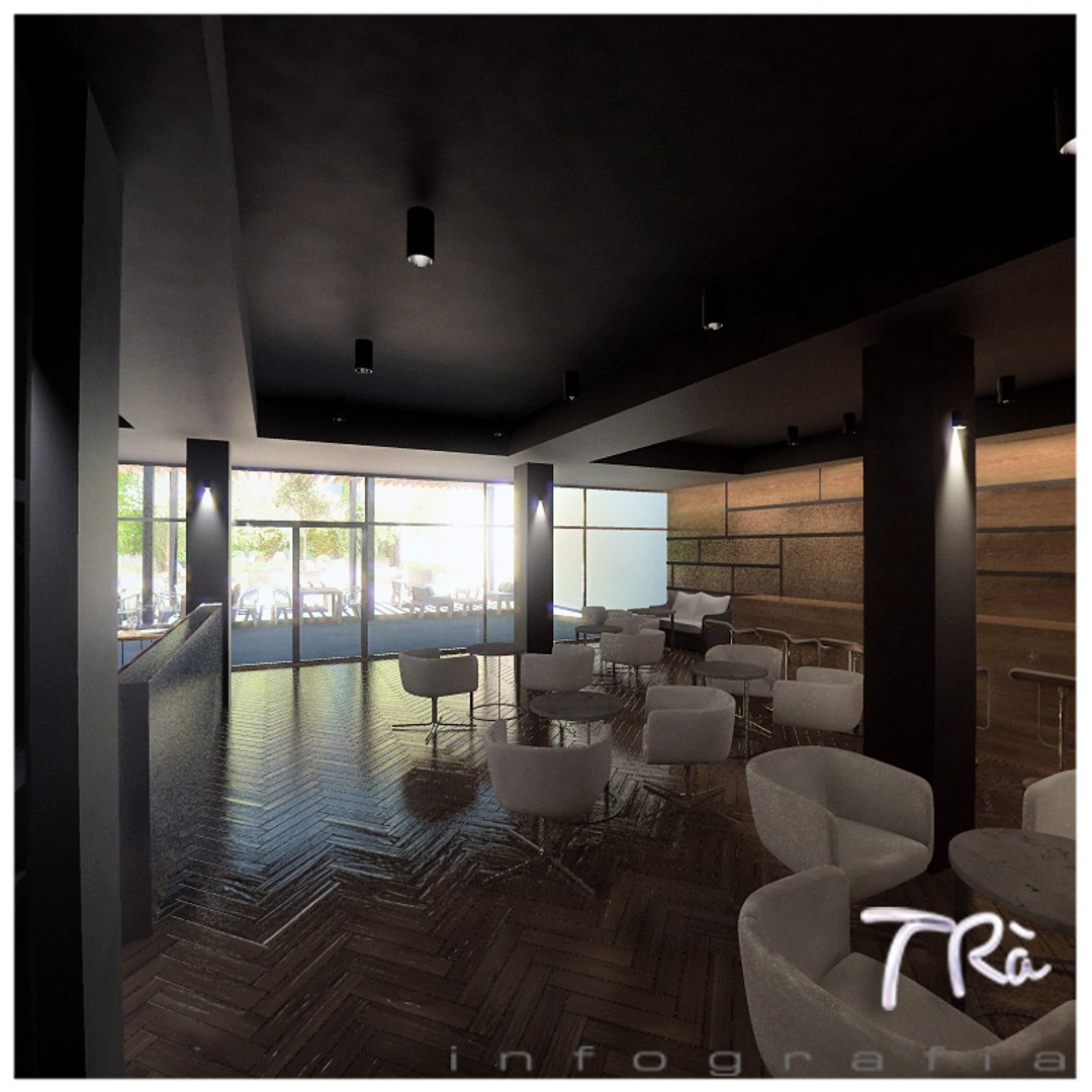 Restaurant Lounge Scene Max