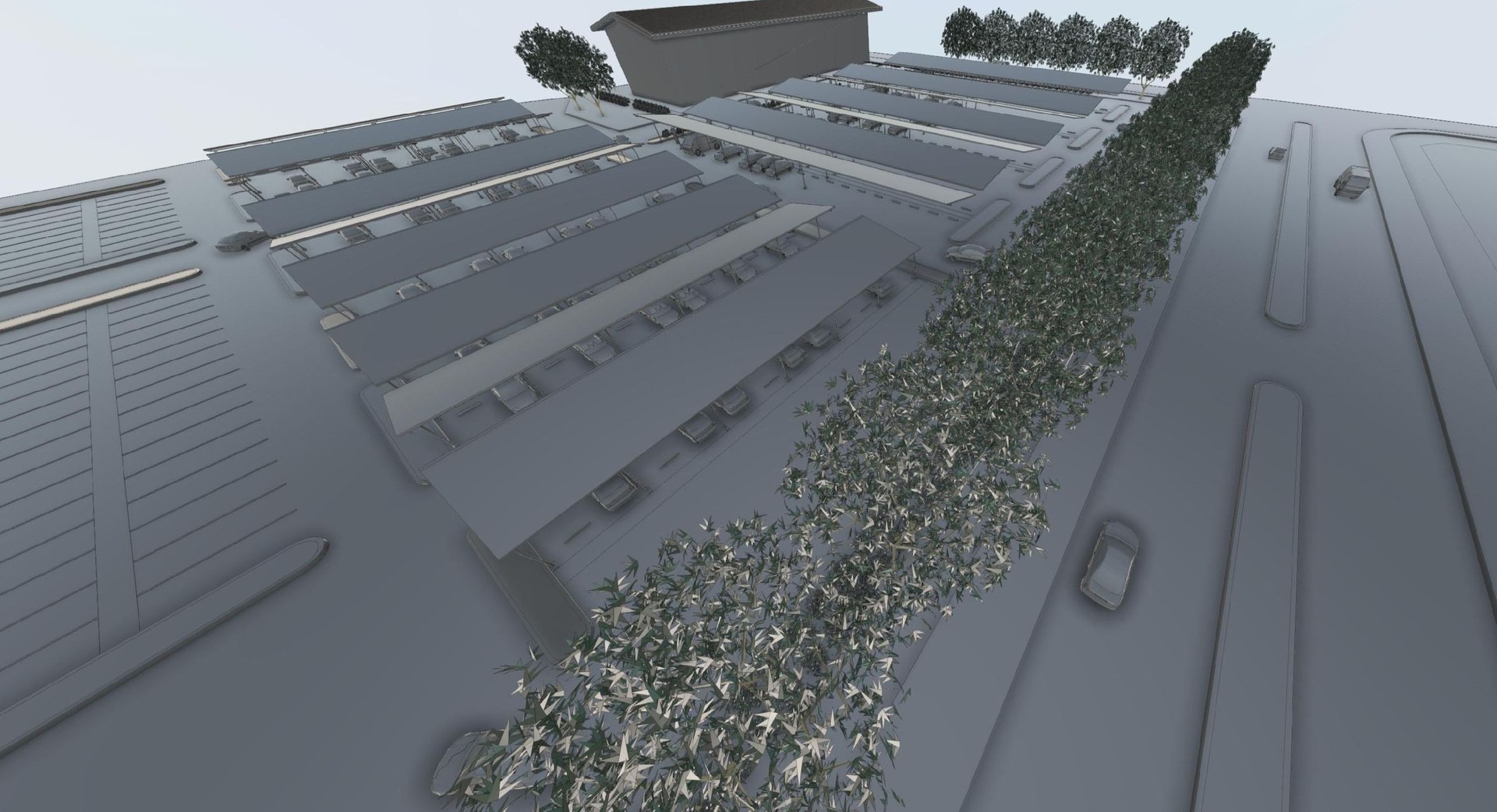 Solar Car Park - 2 3D - TurboSquid 1887150