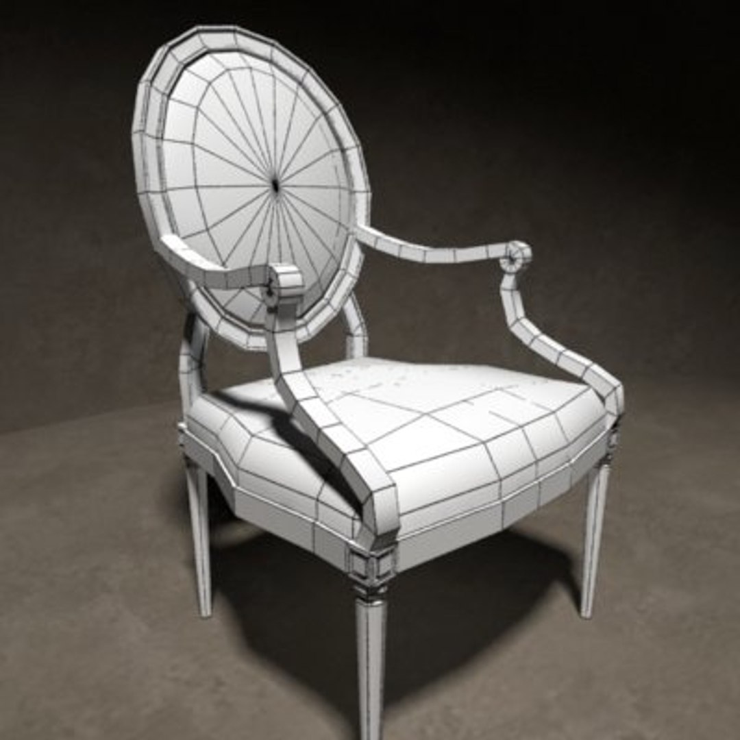 3d Classic Chair Model