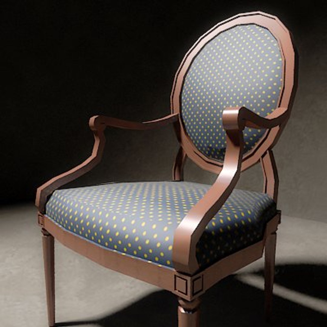 3d Classic Chair Model