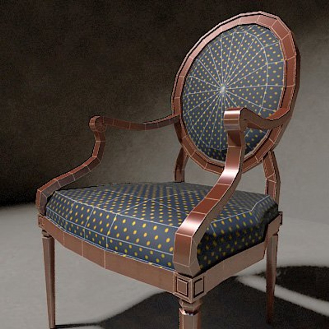 3d Classic Chair Model