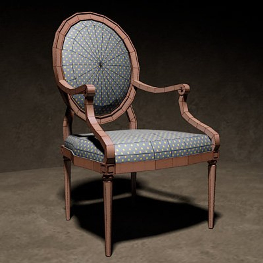 3d Classic Chair Model