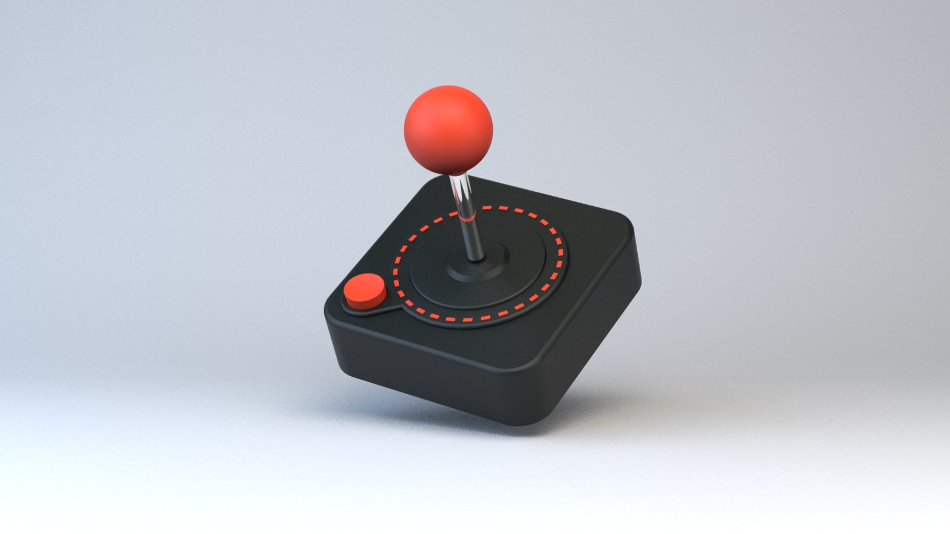 Gaming joystick 3D model - TurboSquid 1553448
