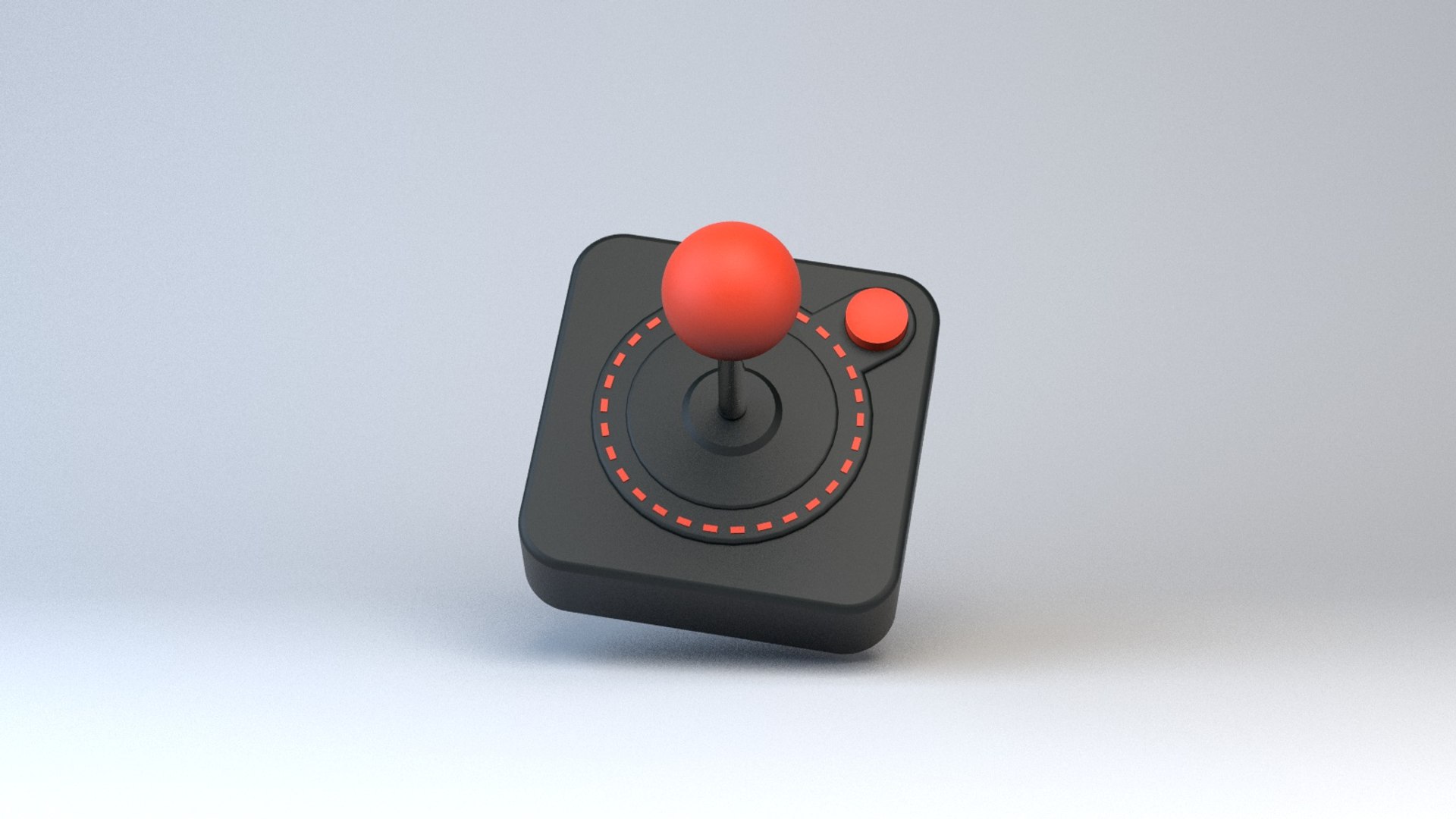 Gaming joystick 3D model - TurboSquid 1553448