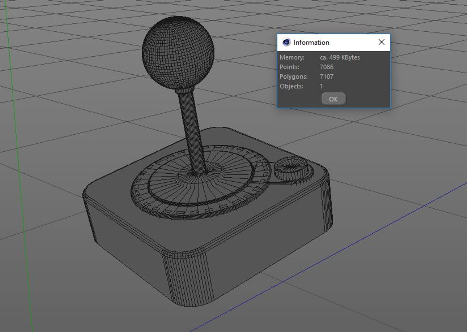 Gaming joystick 3D model - TurboSquid 1553448