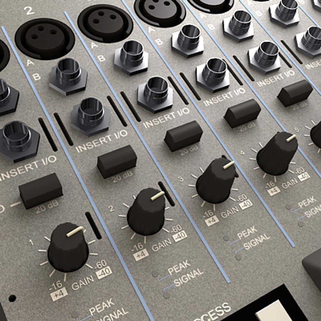 3d Model Studio Mixer