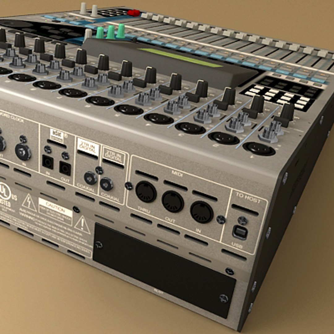 3d Model Studio Mixer