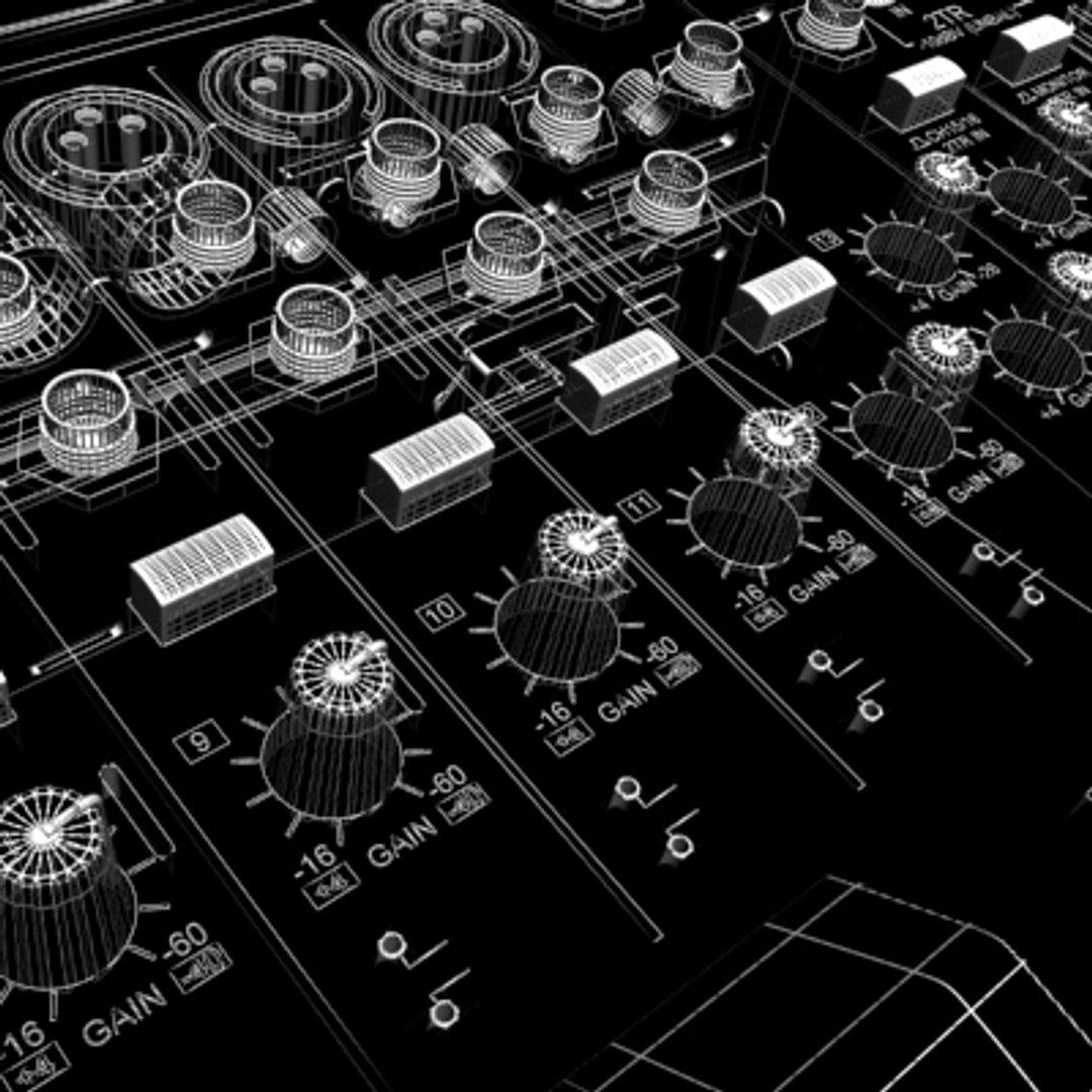 3d Model Studio Mixer