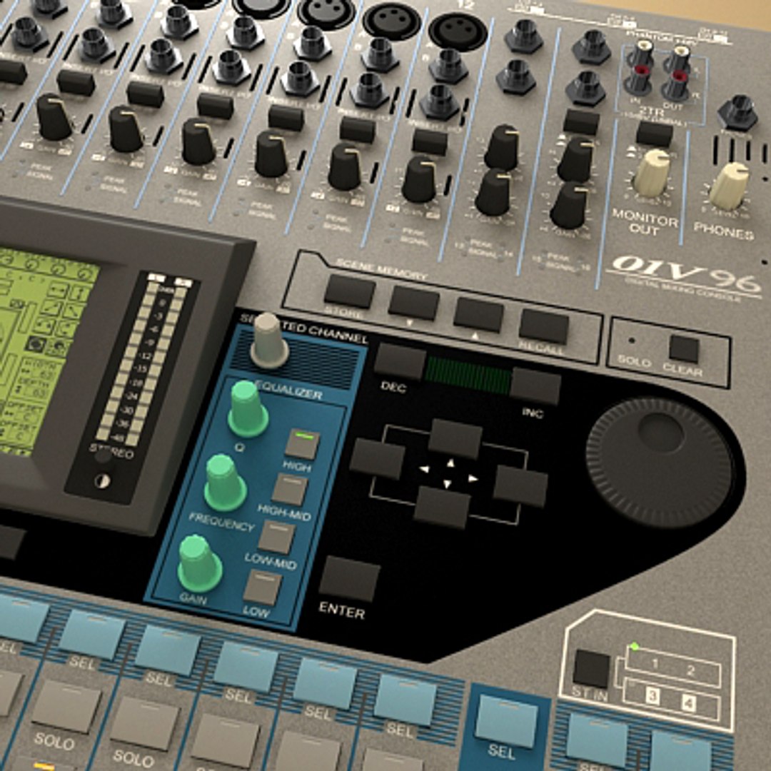 3d Model Studio Mixer
