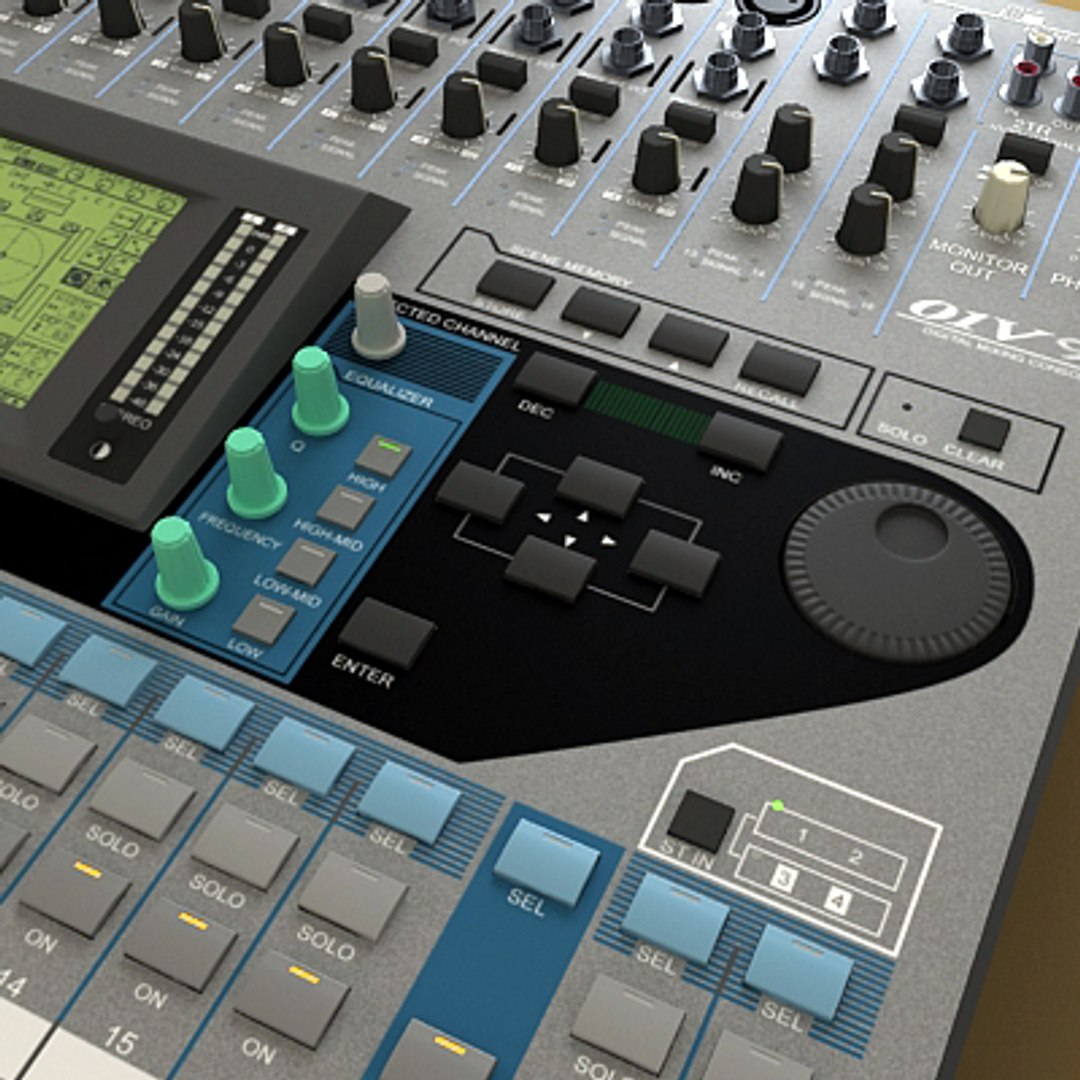 3d Model Studio Mixer