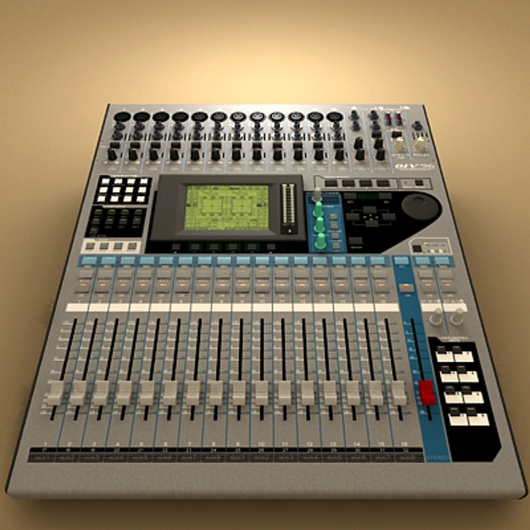3d Model Studio Mixer