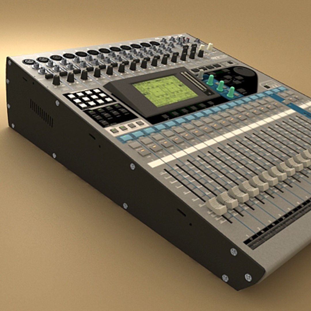 3d Model Studio Mixer