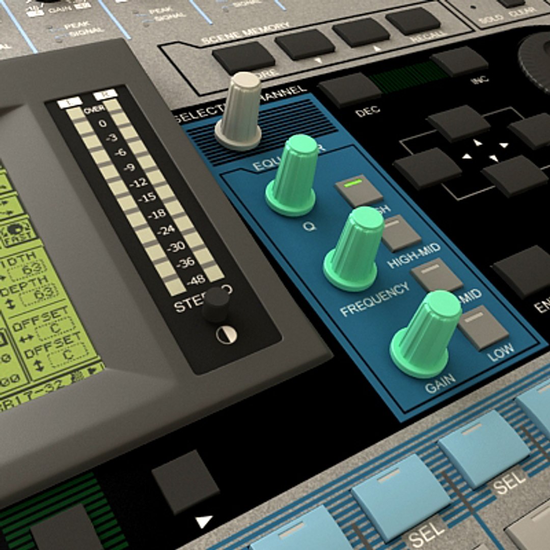 3d Model Studio Mixer