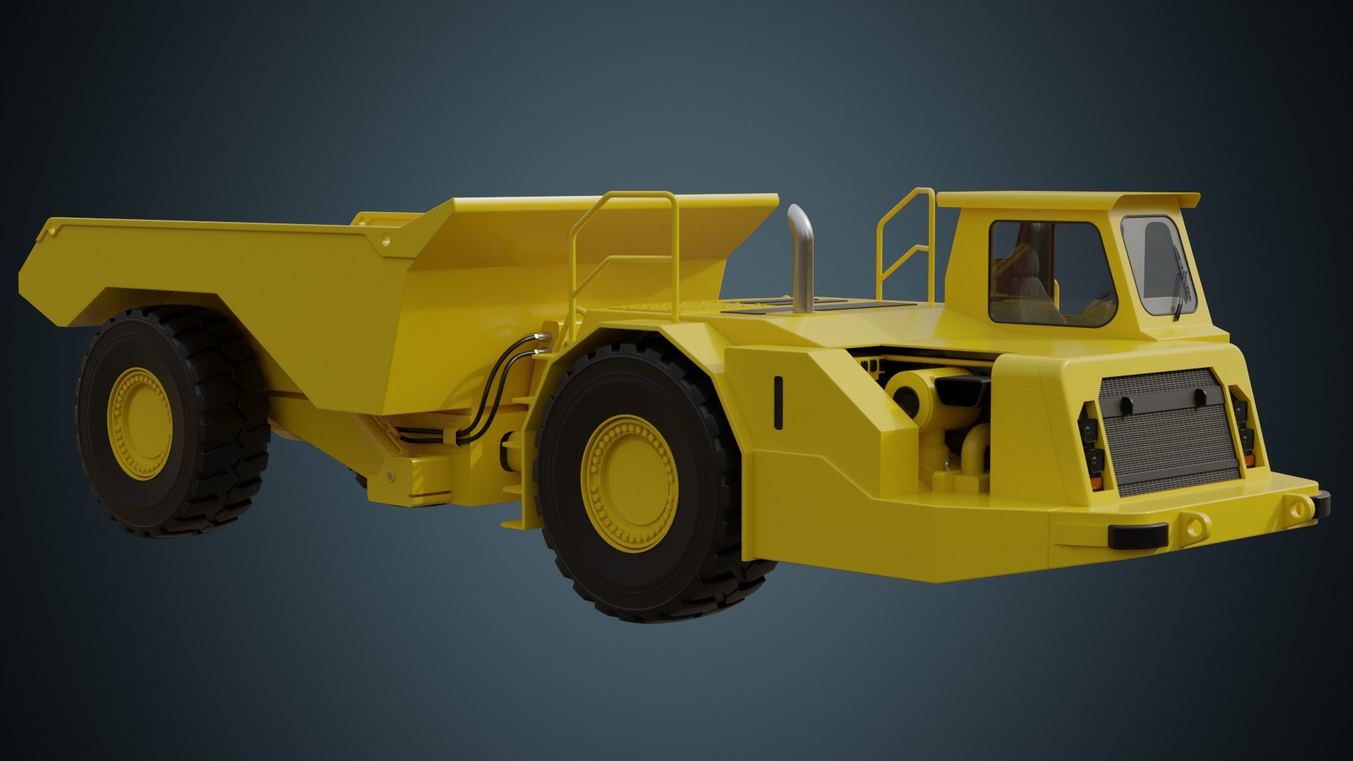 3D Model Mining Truck 1A - TurboSquid 2200788