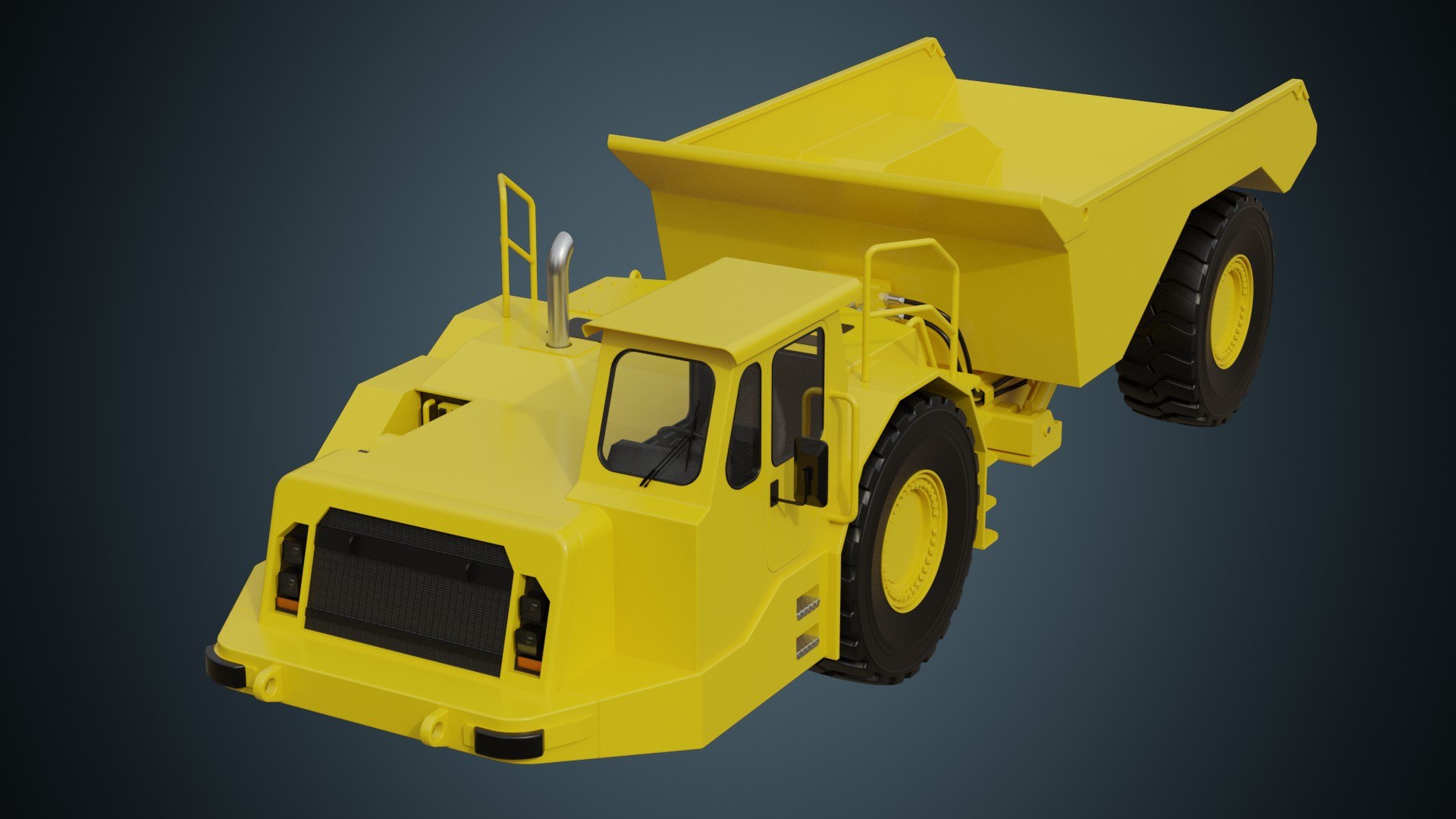 3D Model Mining Truck 1A - TurboSquid 2200788